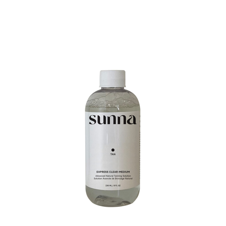 Express Tan Solution - Clear Medium (8oz) - Sunless Canada